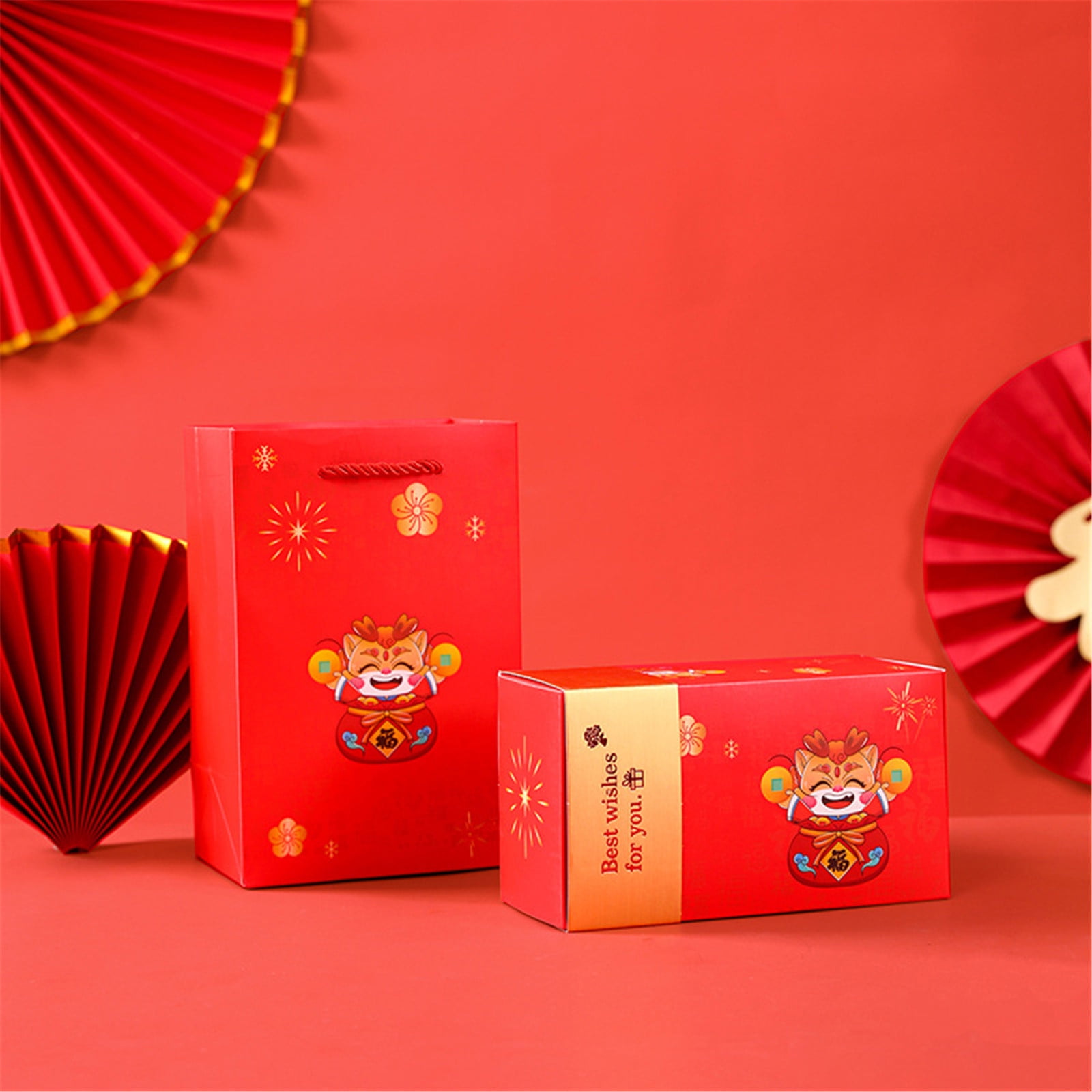 CxhicLuv Surprise Bounce Gift Box, Romantic Red Envelope Holder, Ideal for Proposals, Birthdays ...