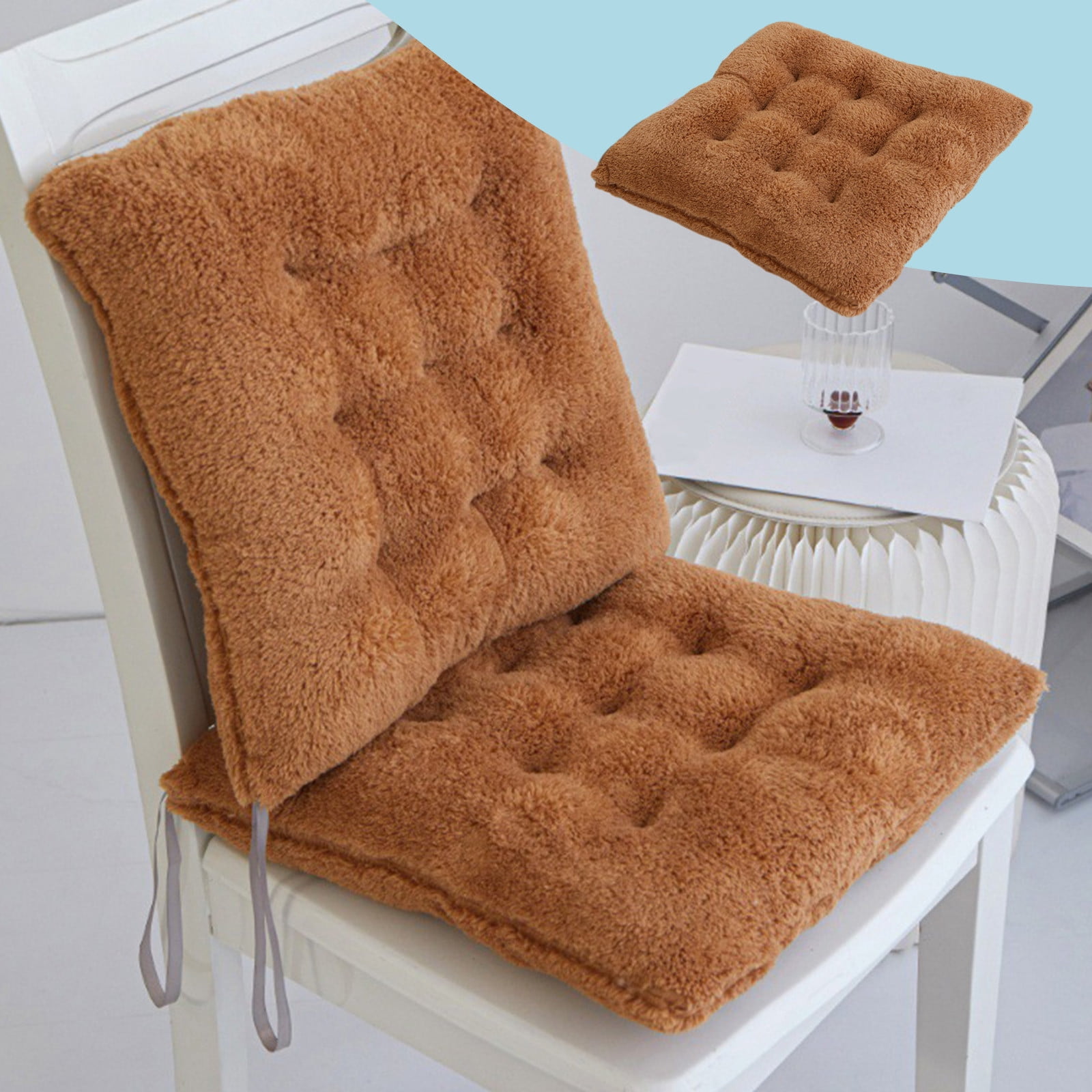 CxhicLuv Tufted Corduroy Floor Seat Cushions - Super Soft Comfortable ...