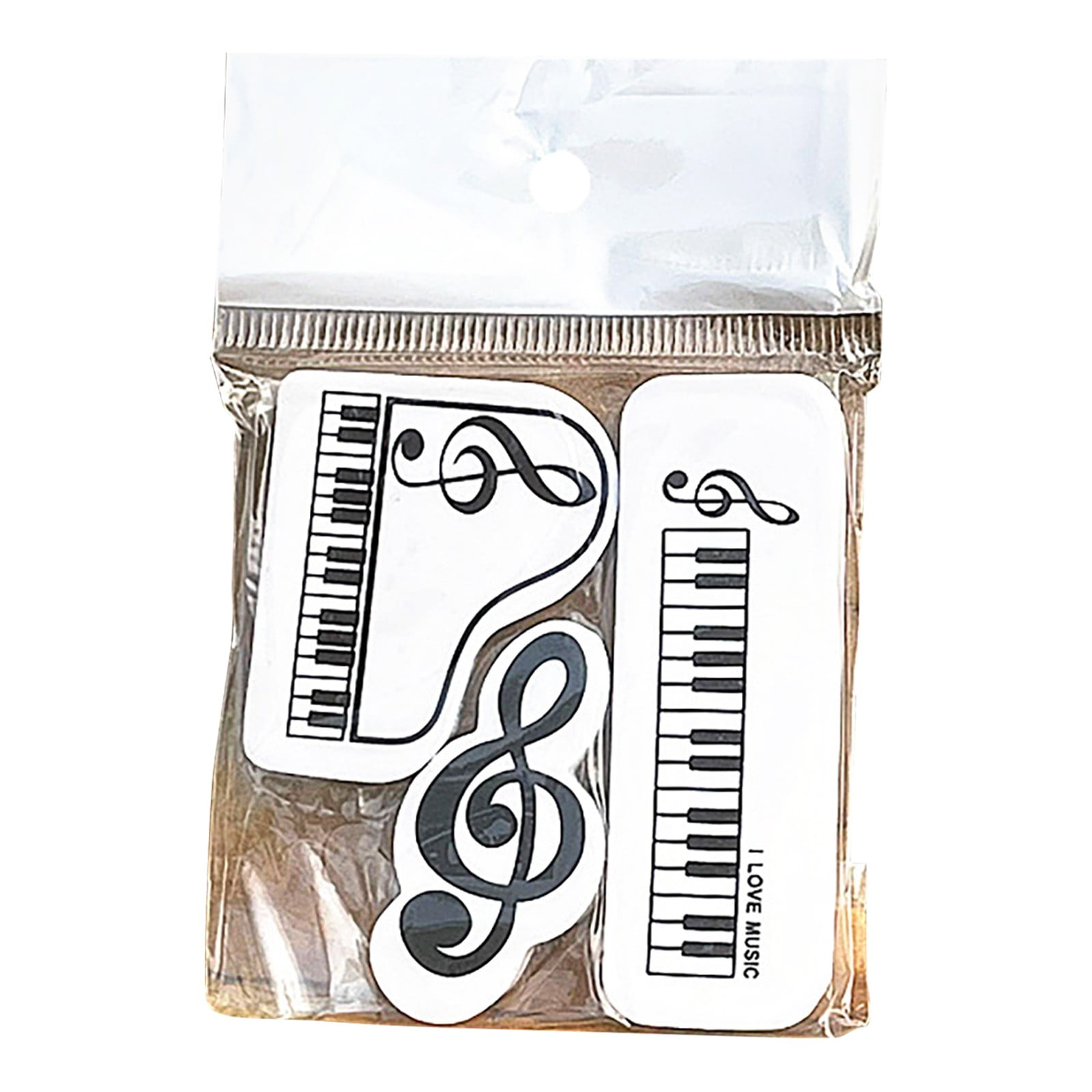 Cxui Eraser | Musical Note Shaped Erasers - Piano & Guitar Theme ...