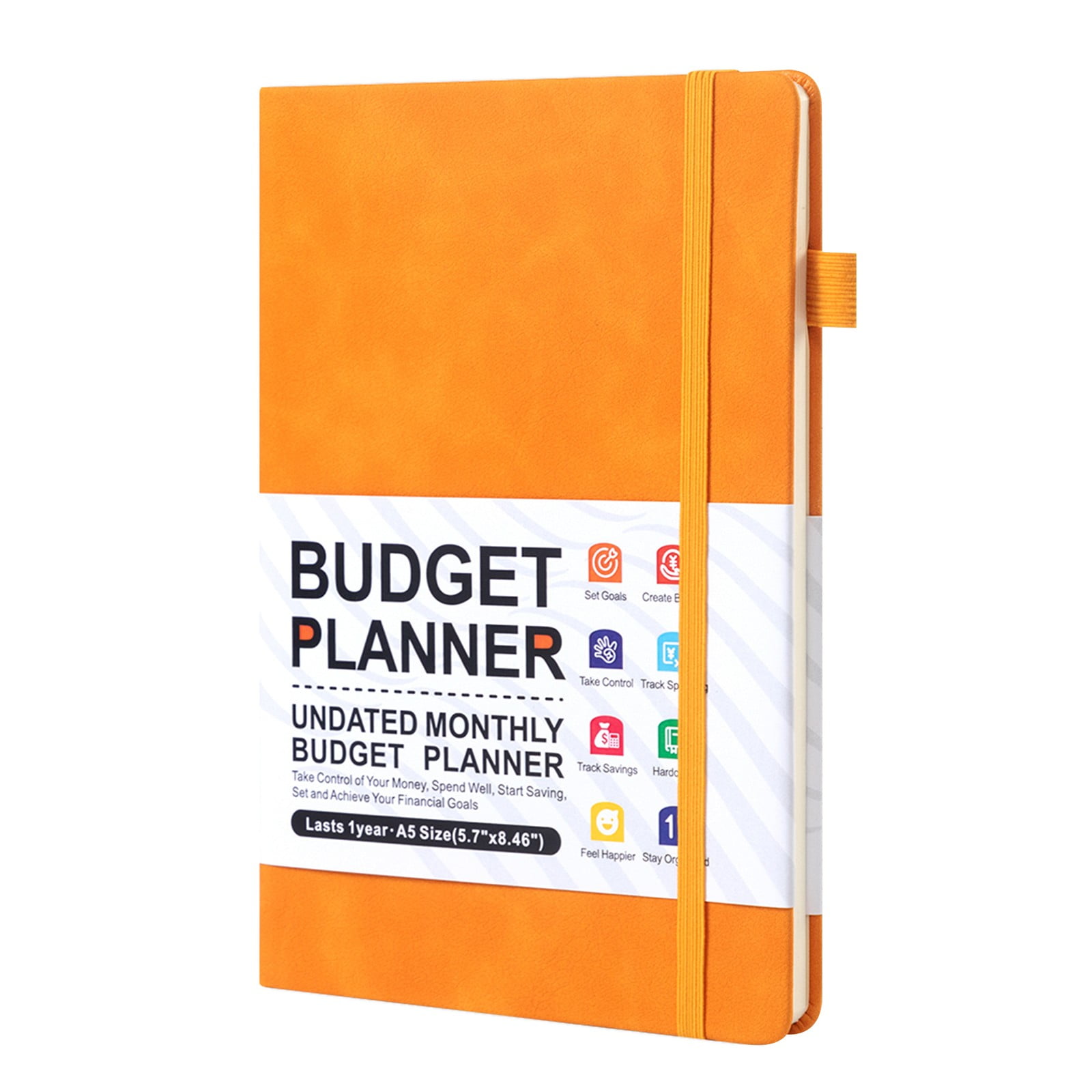 Cxui Notebook Journal, Budget Cash Expense Tracker Notebook, Financial Planner with Pockets ...