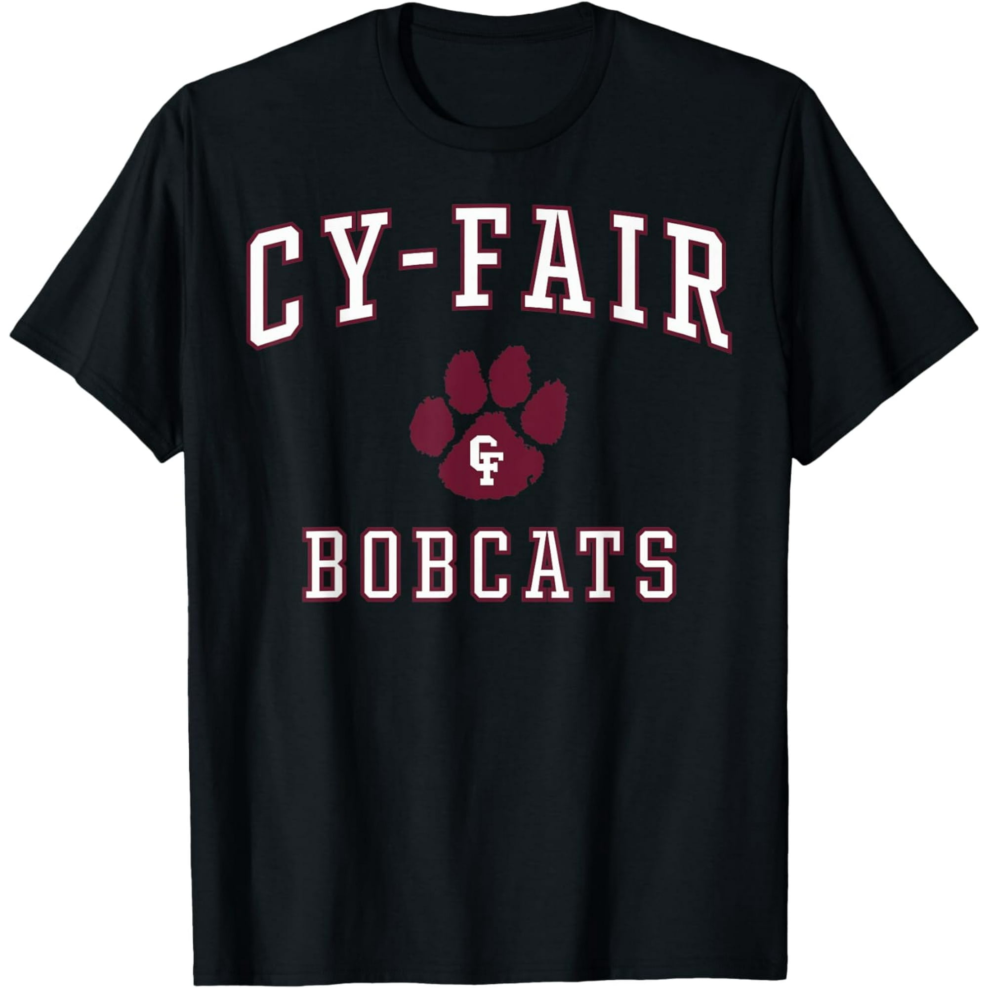 Cy-Fair High School Bobcats T-Shirt C1 - Walmart.com