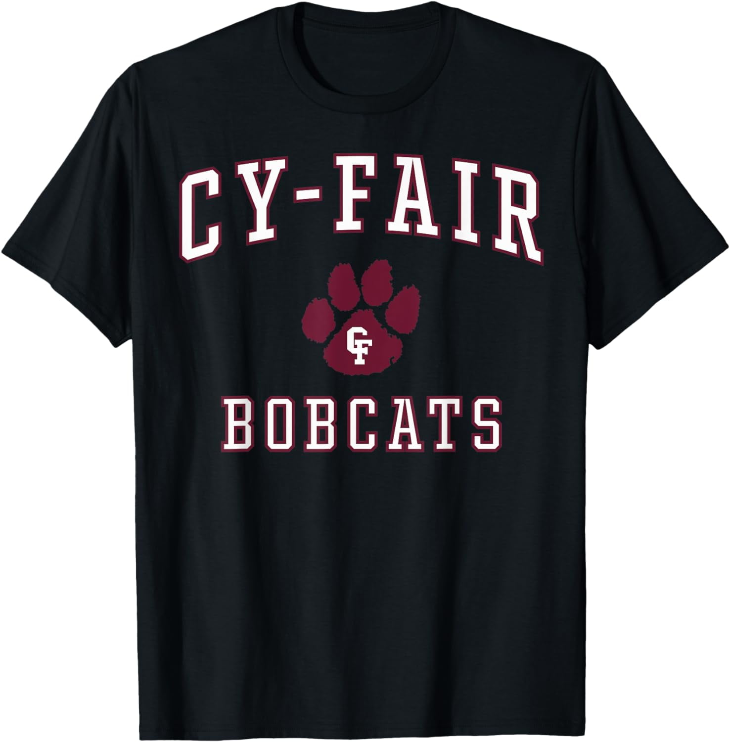 Cy-Fair High School Bobcats T-Shirt C1 - Walmart.com