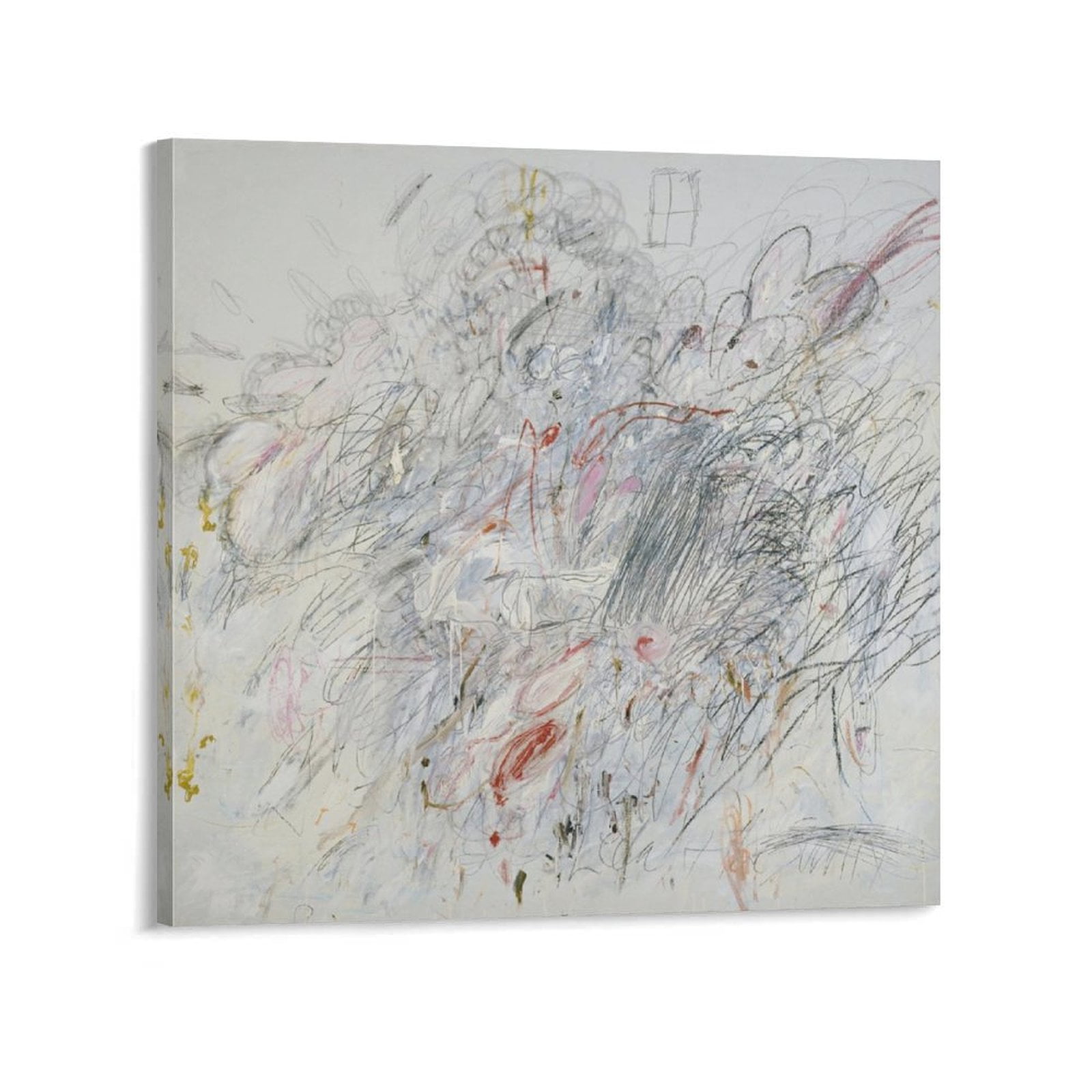 Cy Twombly Print Wall Art《Leda And The Swan》Paintings Poster Picture ...