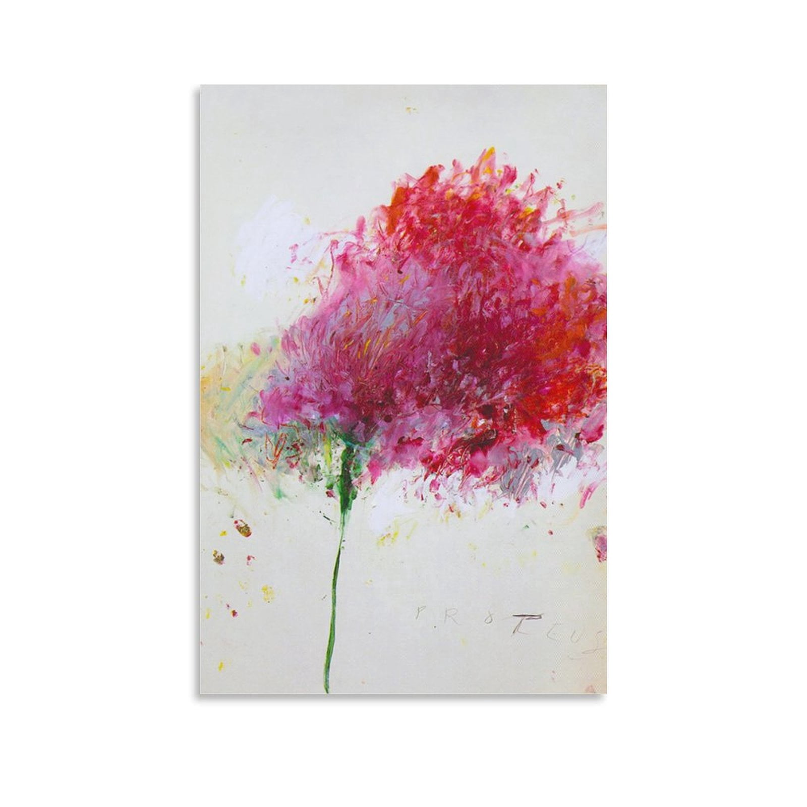 Cy Twombly Print Wall Art《Proteus》Paintings Poster Picture Print Canvas ...