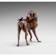 Sandicast Life Size Large Black Labrador Retriever Dog Sculpture, Hand ...
