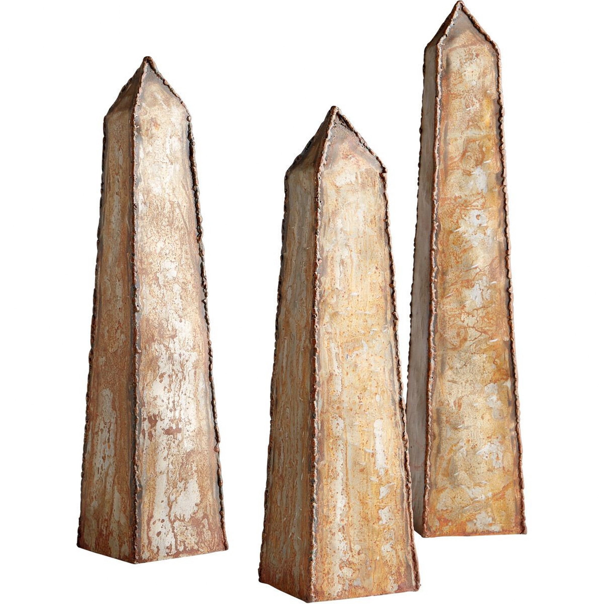 Cyan Design 11001 Peaky 3-1/2"W X 3-1/2"D X 18"H Abstract Sculpture By ...
