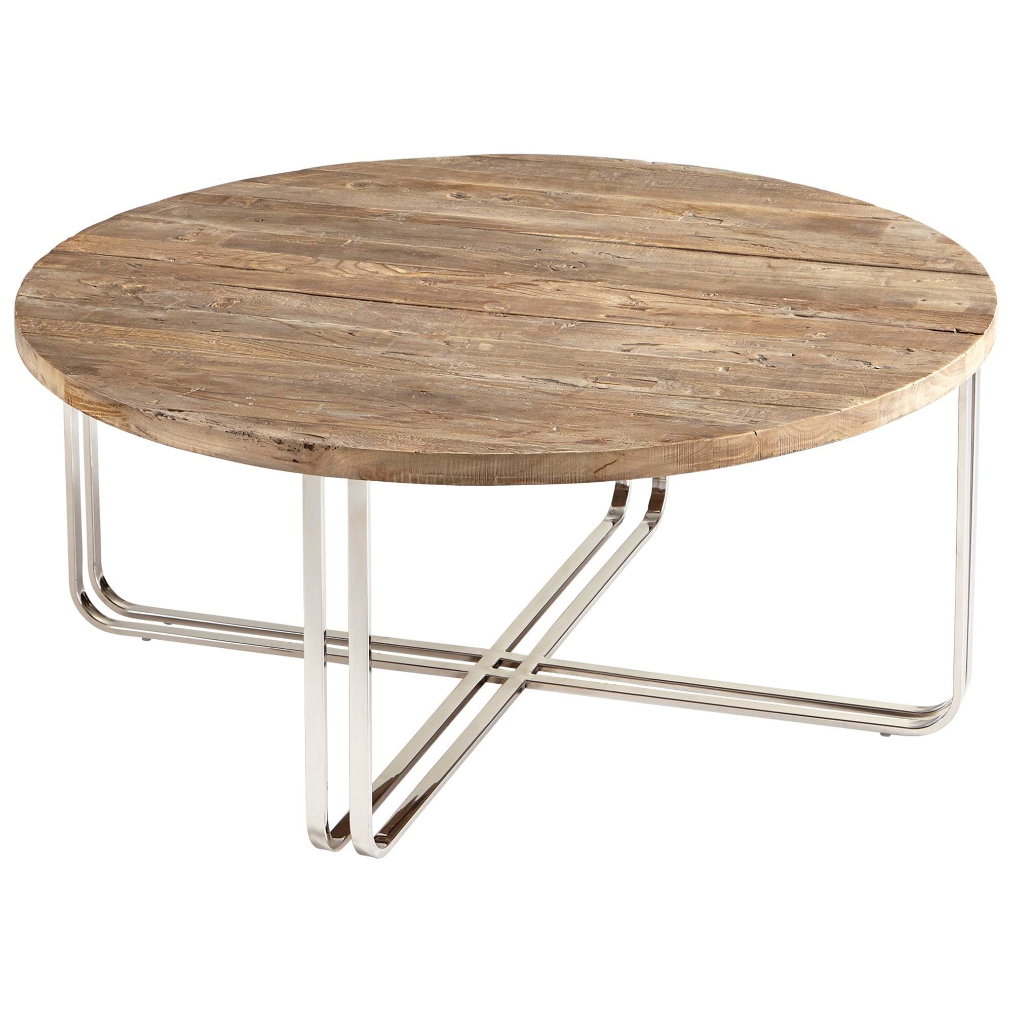 Cyan Design Montrose Coffee Table Montrose 39.75" Diameter Stainless ...