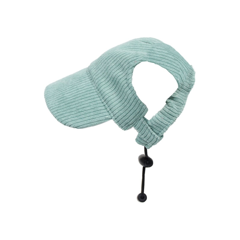 Cyan Dog Sun Hat Fashion Casual UV Protection Breathable Ear Holes ...
