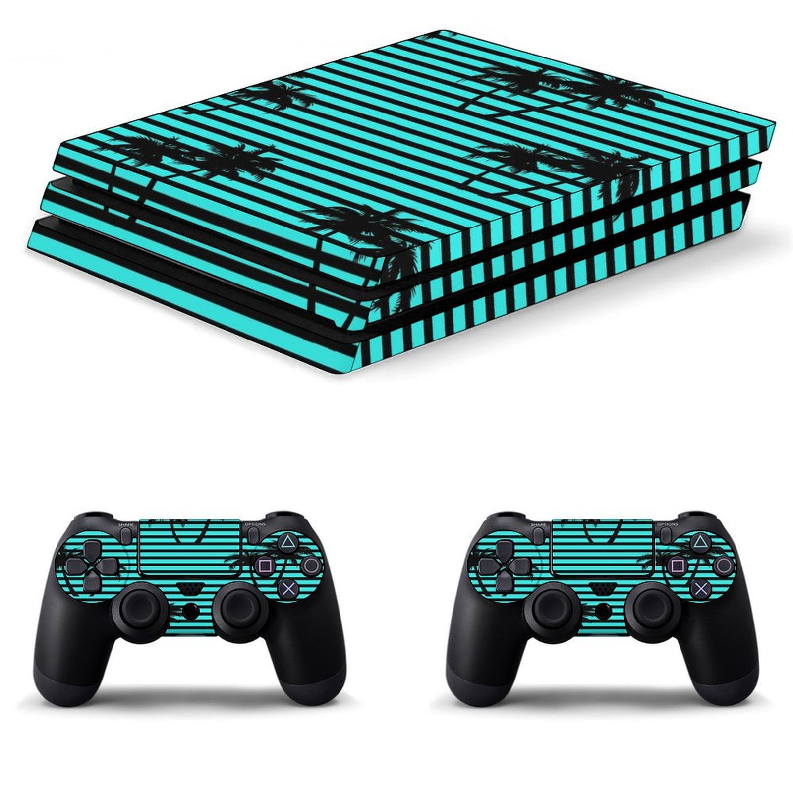 Cyan Swimdress PS4/PS4 Pro/PS4 Slim Skin Sticker For Console And ...