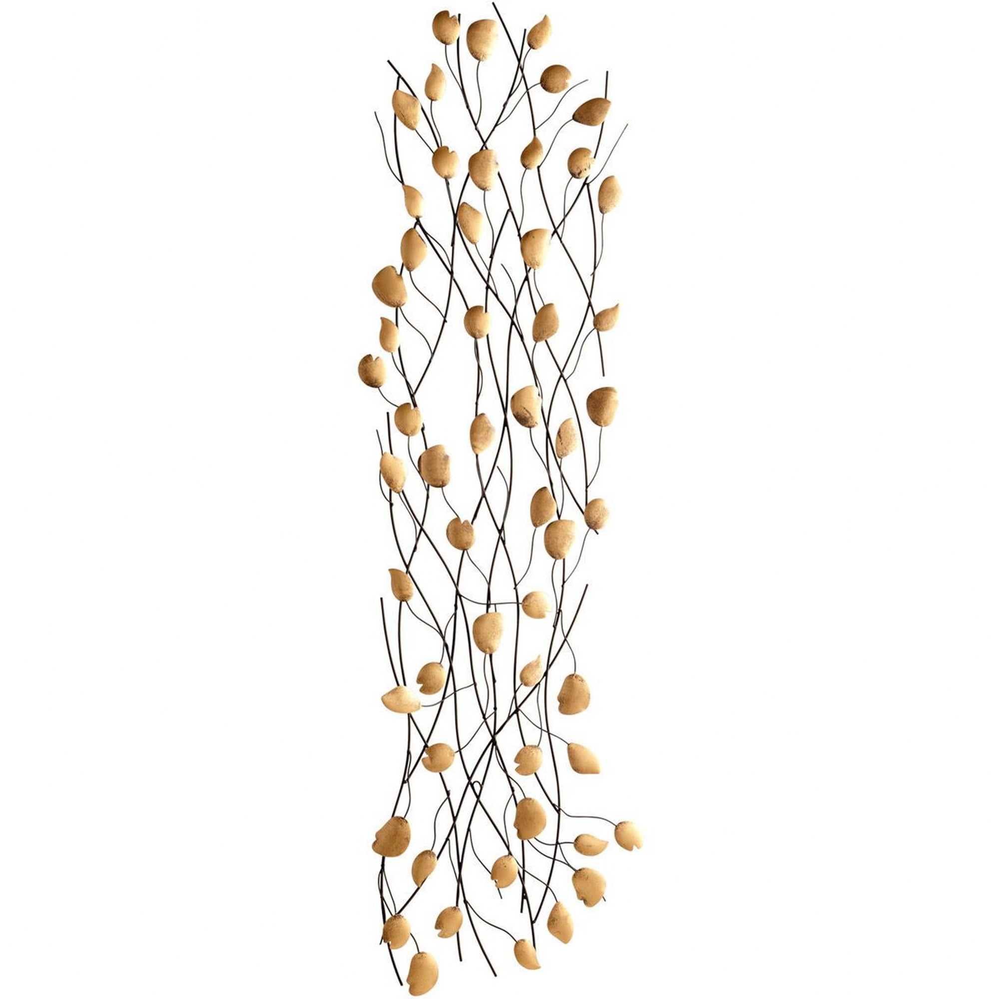 Cyan lighting - Guilded Vine - Decorative Wall Art - 14.5 Inches Wide ...