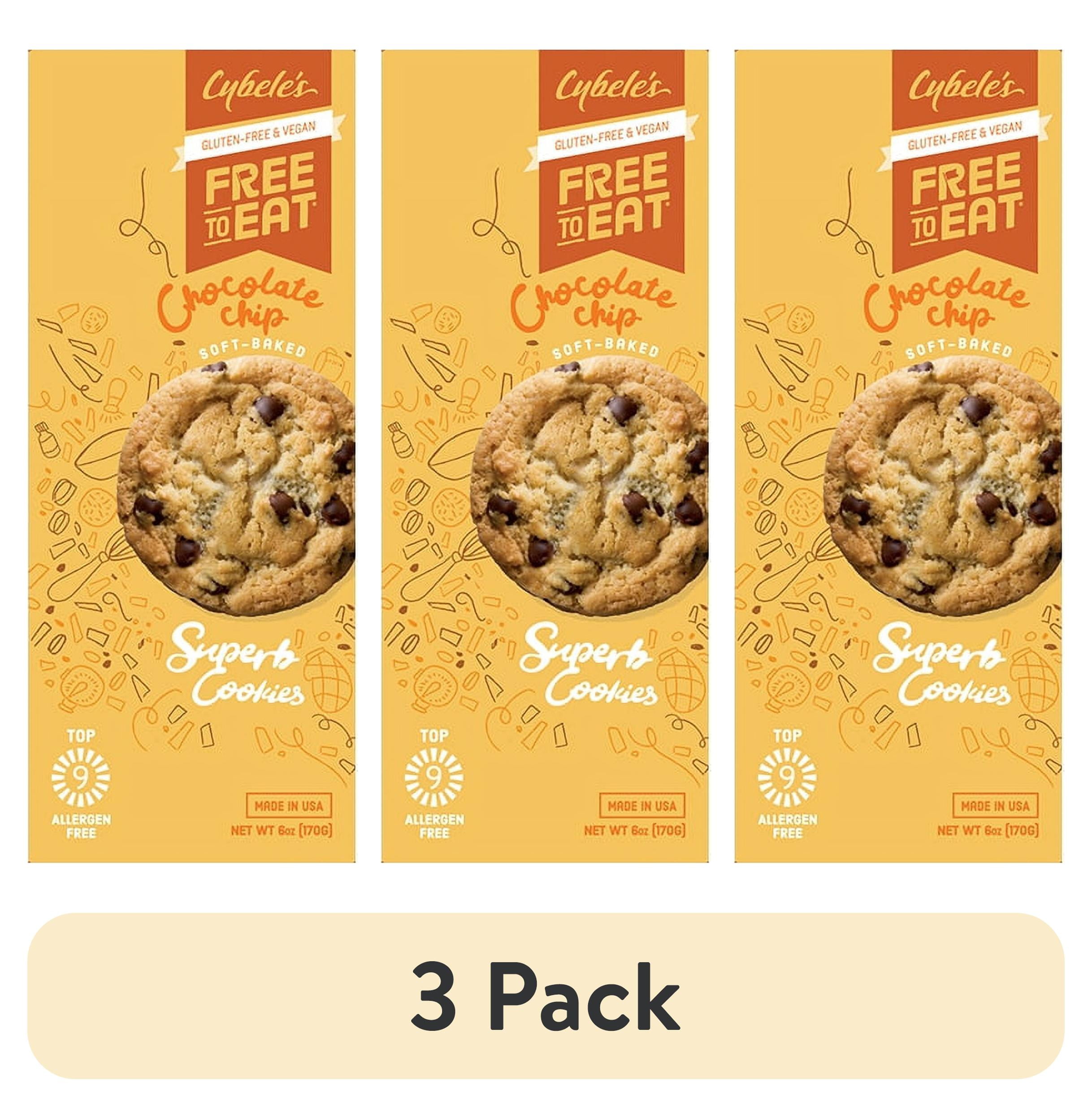 (3 pack) Cybele’s Free to Eat, Gluten-Free & Vegan, Soft-Baked ...