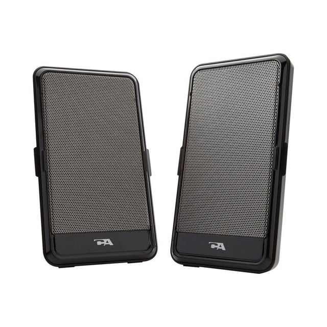 Cyber Acoustics Portable USB Laptop Computer Speaker - Made for Compact ...