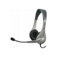 Cyber Acoustics Wired Noise Cancelling Stereo Headset & Boom Mic for PC ...