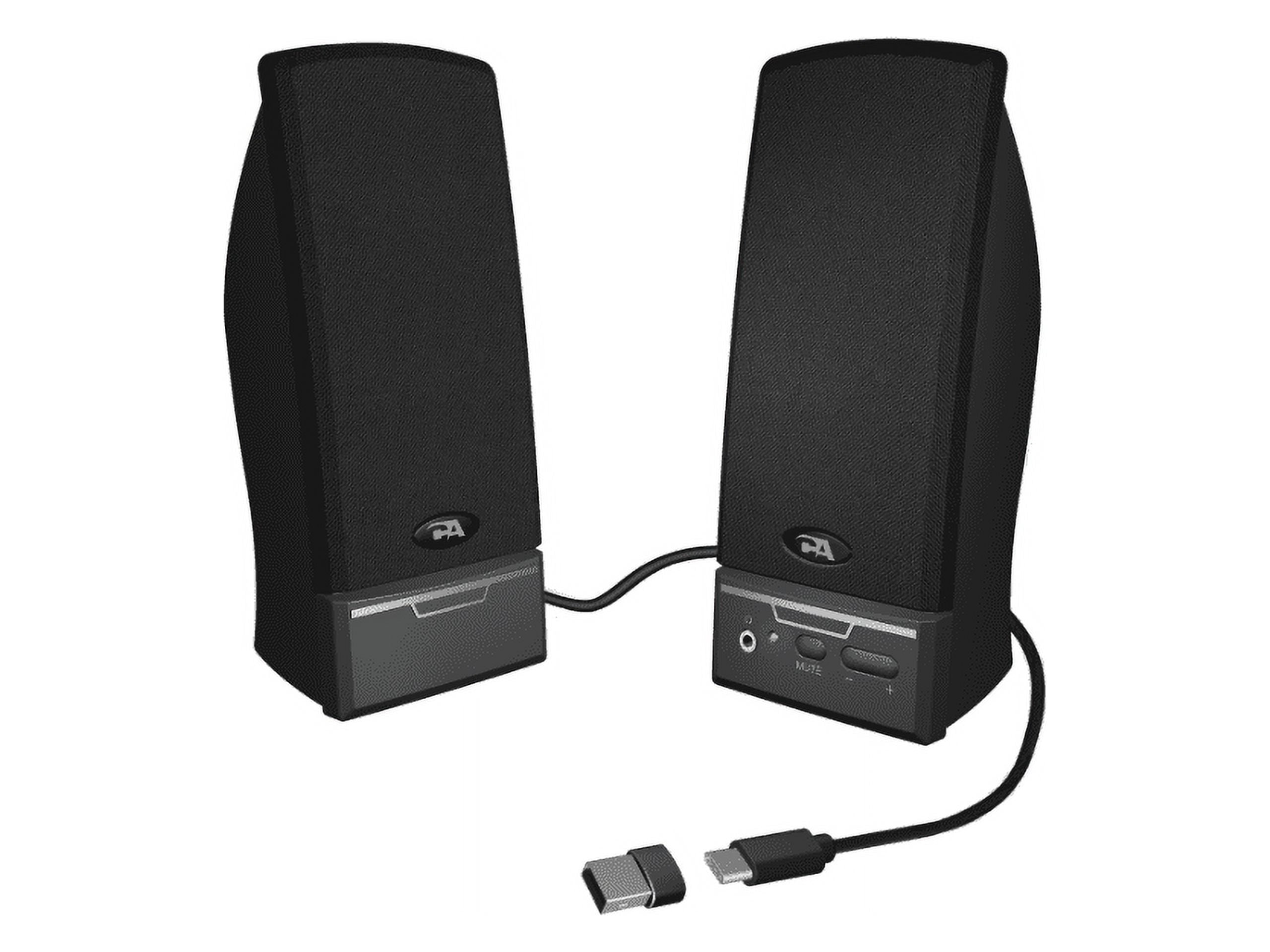 Cyber Acoustics CA-2014USB USB. 2.0 Speaker System - Walmart.com