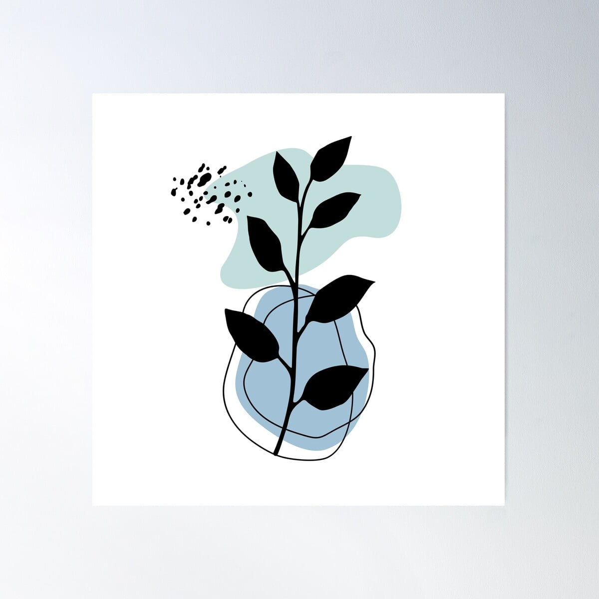 Cyber Celestial Poster Wall Art, Modern Wall Decor For Living Room ...