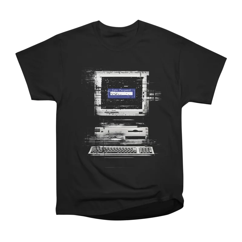 Cyber Computer T-Shirt Tee Gift For Him Merch For Her Apparel For ...