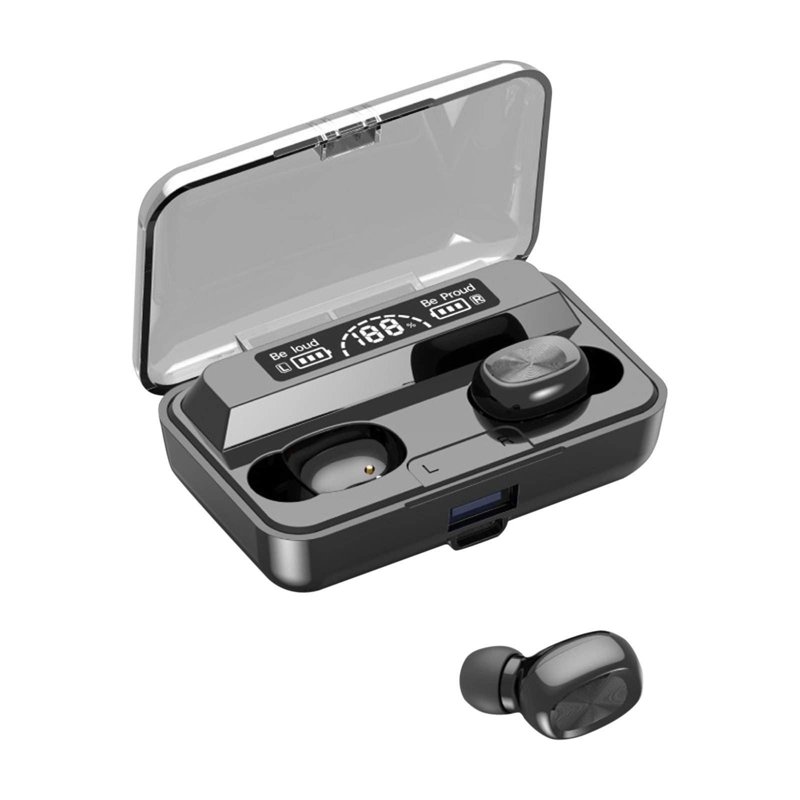 Wireless Earbuds,Bluetooth 5.1 Earbuds Bluetooth Headphones Hd Stereo ...