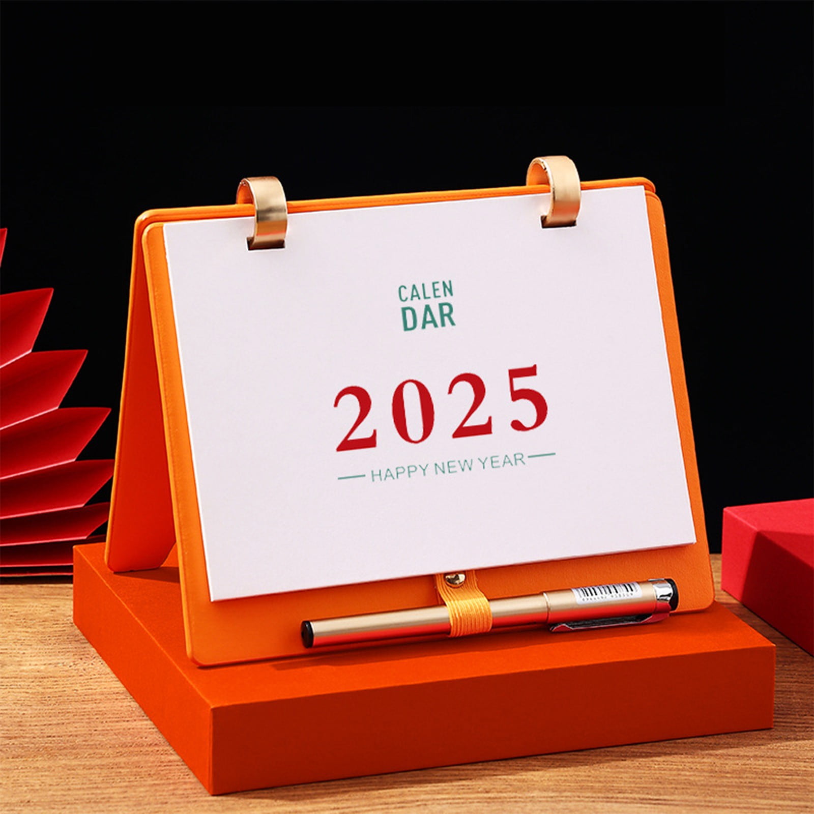 Rkxzt 2025 Year of the Snake Leather Calendar - High-Quality Business ...