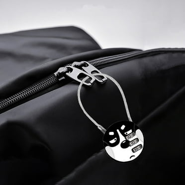 Portable Alloy Mini Lock Padlock Outdoor Travel Luggage Zipper Backpack ...