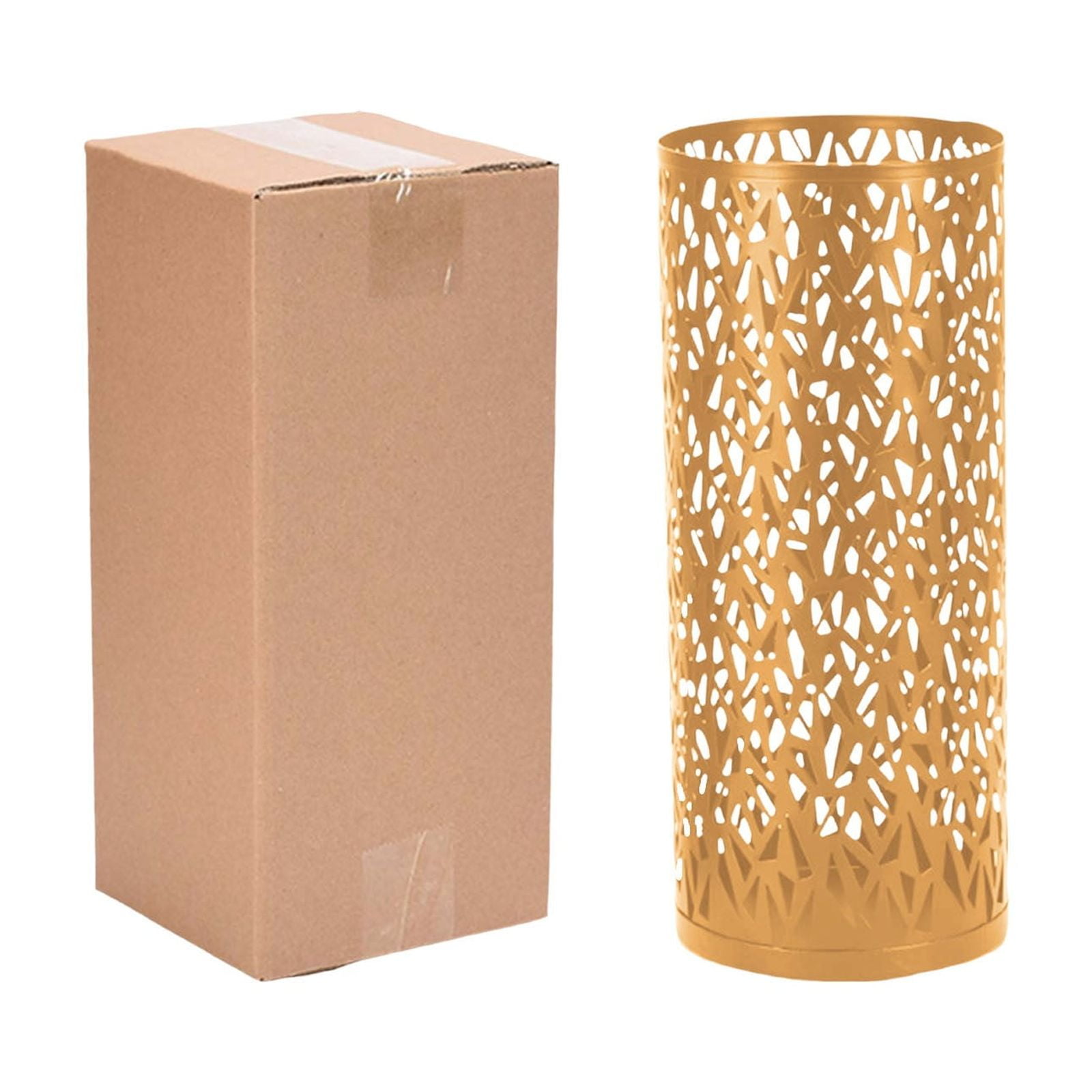 Rkxzt Freestanding Metal Umbrella Stand Rack - Round Organizer for ...