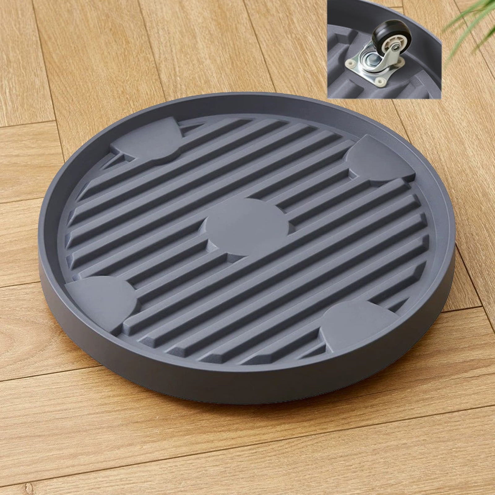 Rkxzt Plant Roller Base with Wheels, Heavy Duty Plastic Plant Cart ...