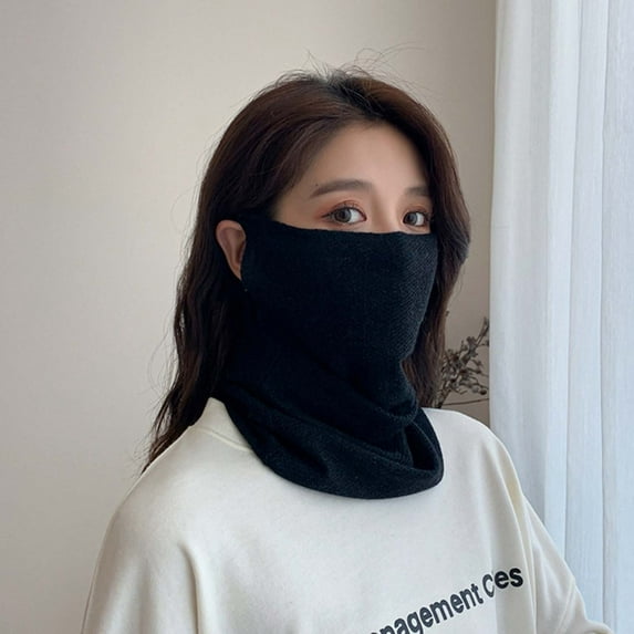 Buigttklop Scarf for Women Woman Winter Elegant 4 In 1 Face Cover Scarf ...