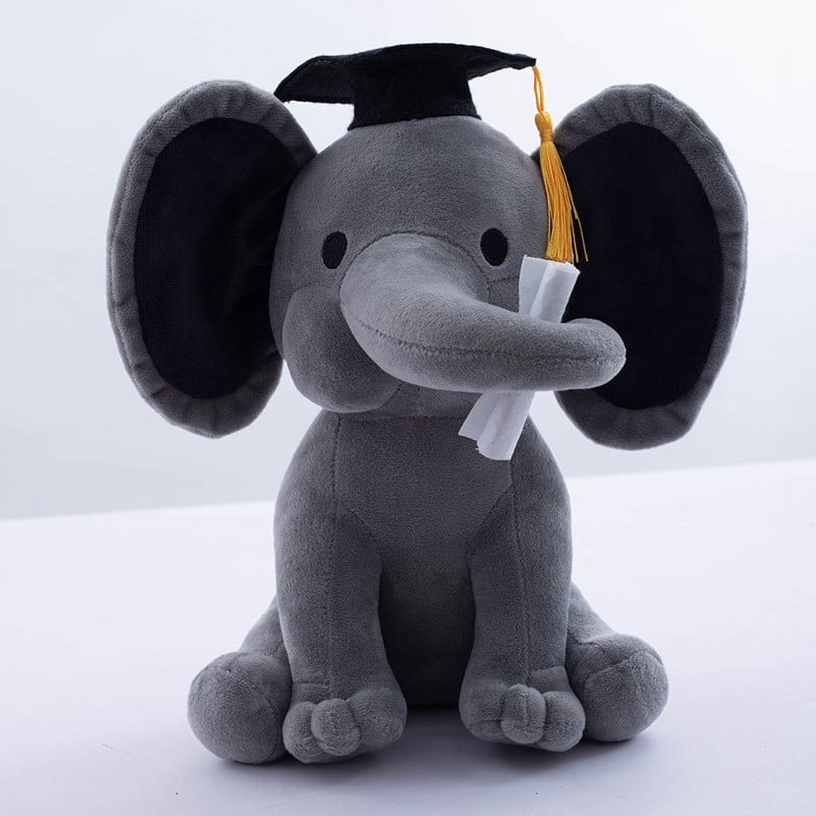 Cyber and Monday Deals Elephant With Graduation Cap Toys 11.8 Inch ...