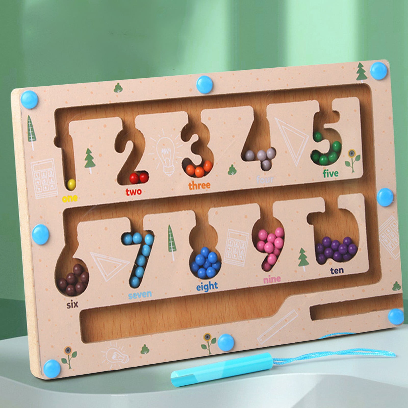 Cyber&Monday Deals WIZUTIZ Stocking Stuffers for Kids Magnetic Maze ...