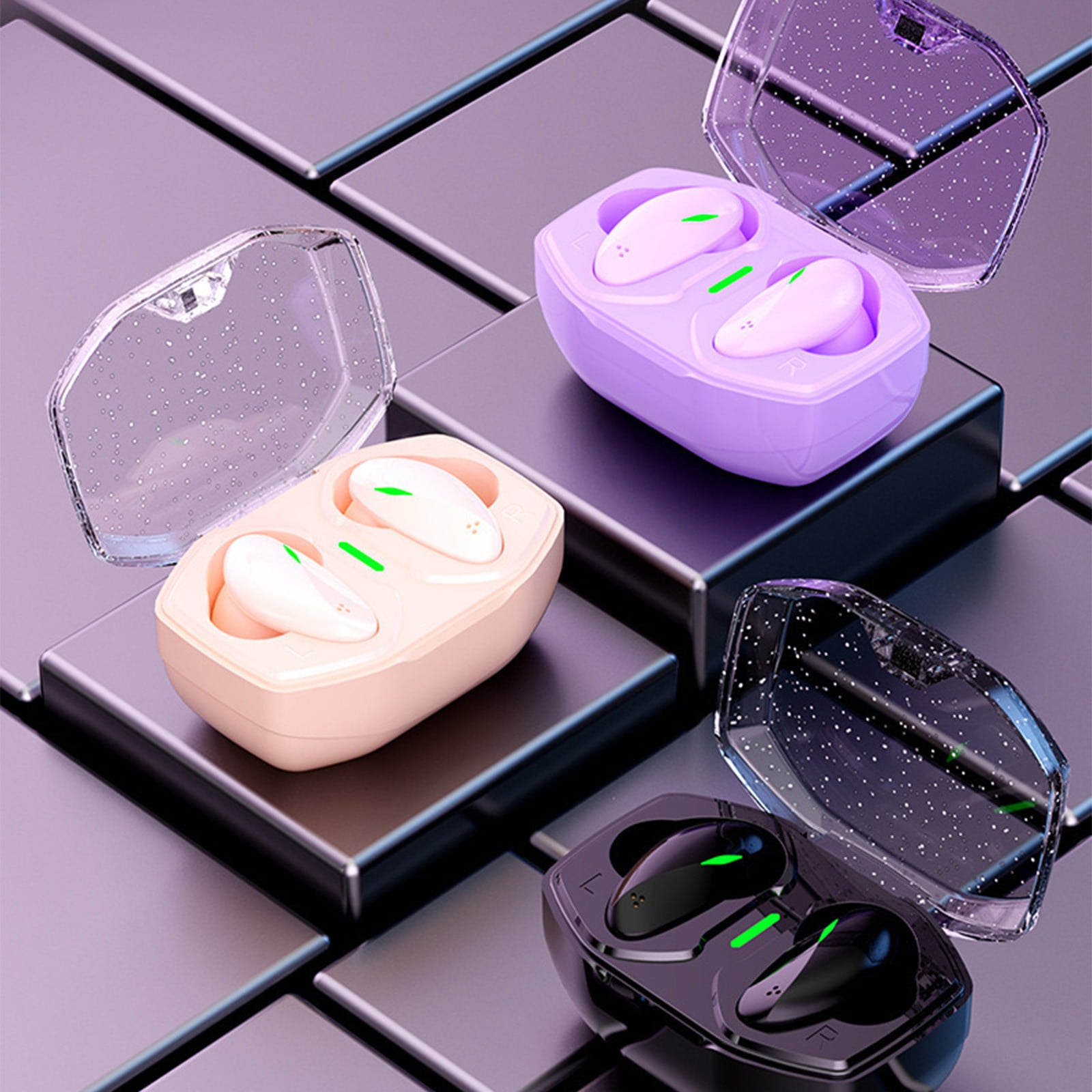 Cyber and Monday Sales kkbbma Wireless Earbuds Bluetooth 5.4 Headphone ...