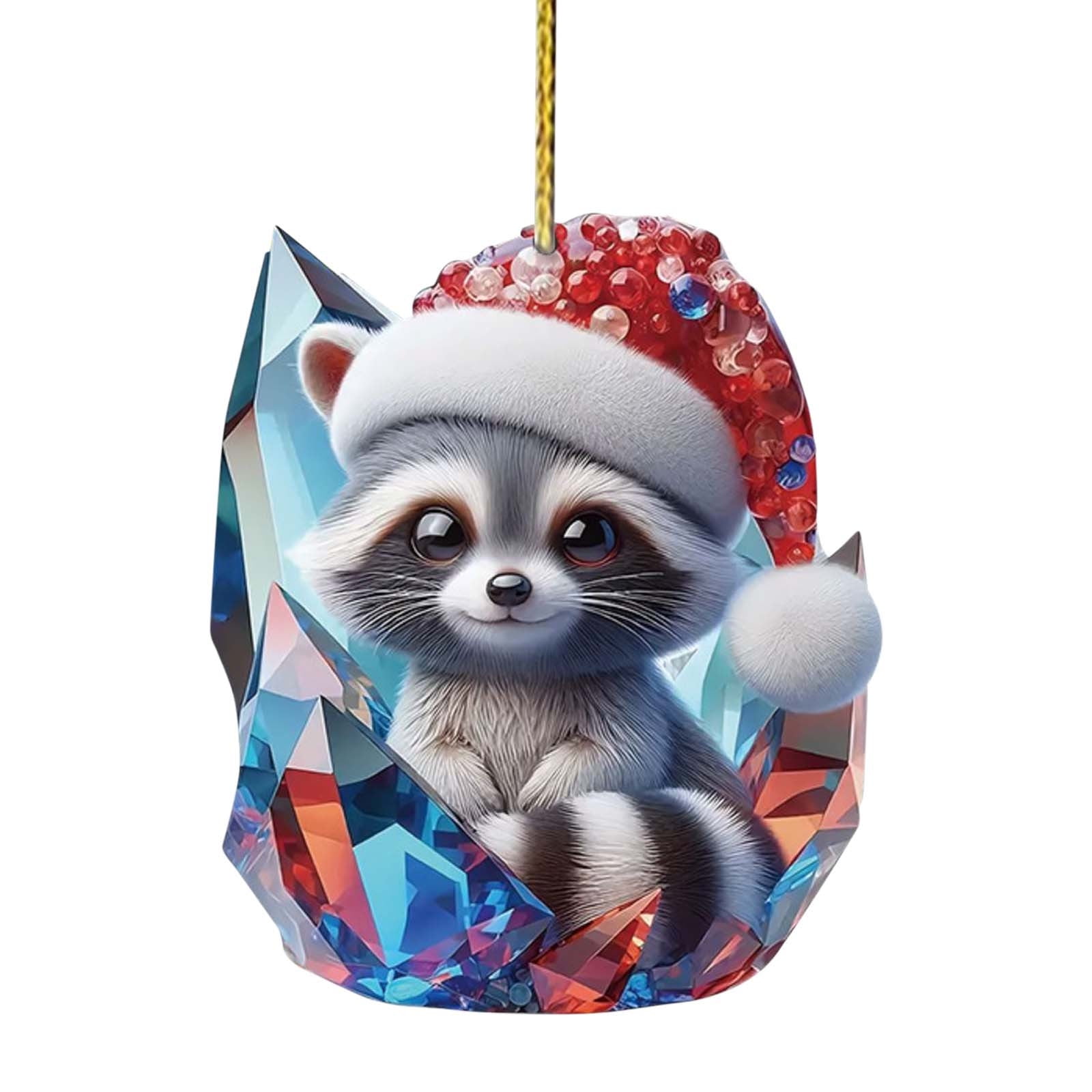 Iumwxz Up to 65% off New Diamond Crystal Critter Colourful Acrylic Car ...