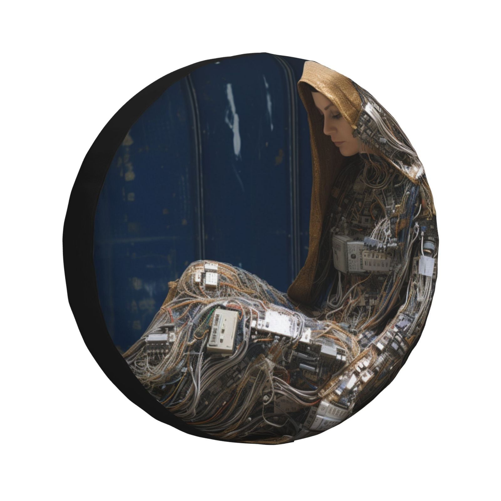 Cyber Princess Spare Tire Cover For Trailers Rv Wheel Covers Origin ...