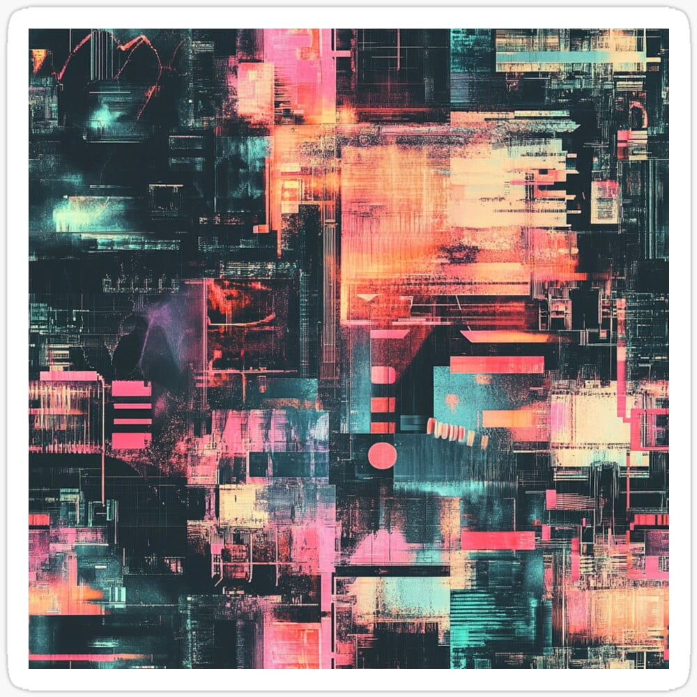 Cyber Revolutions And Futuristic Technologies Sticker Kir-2345 ...