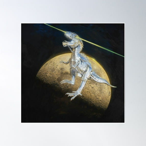 Cyber Rex - Hajime Sorayama Poster Wall Art, Modern Wall Decor, 24x24 ...