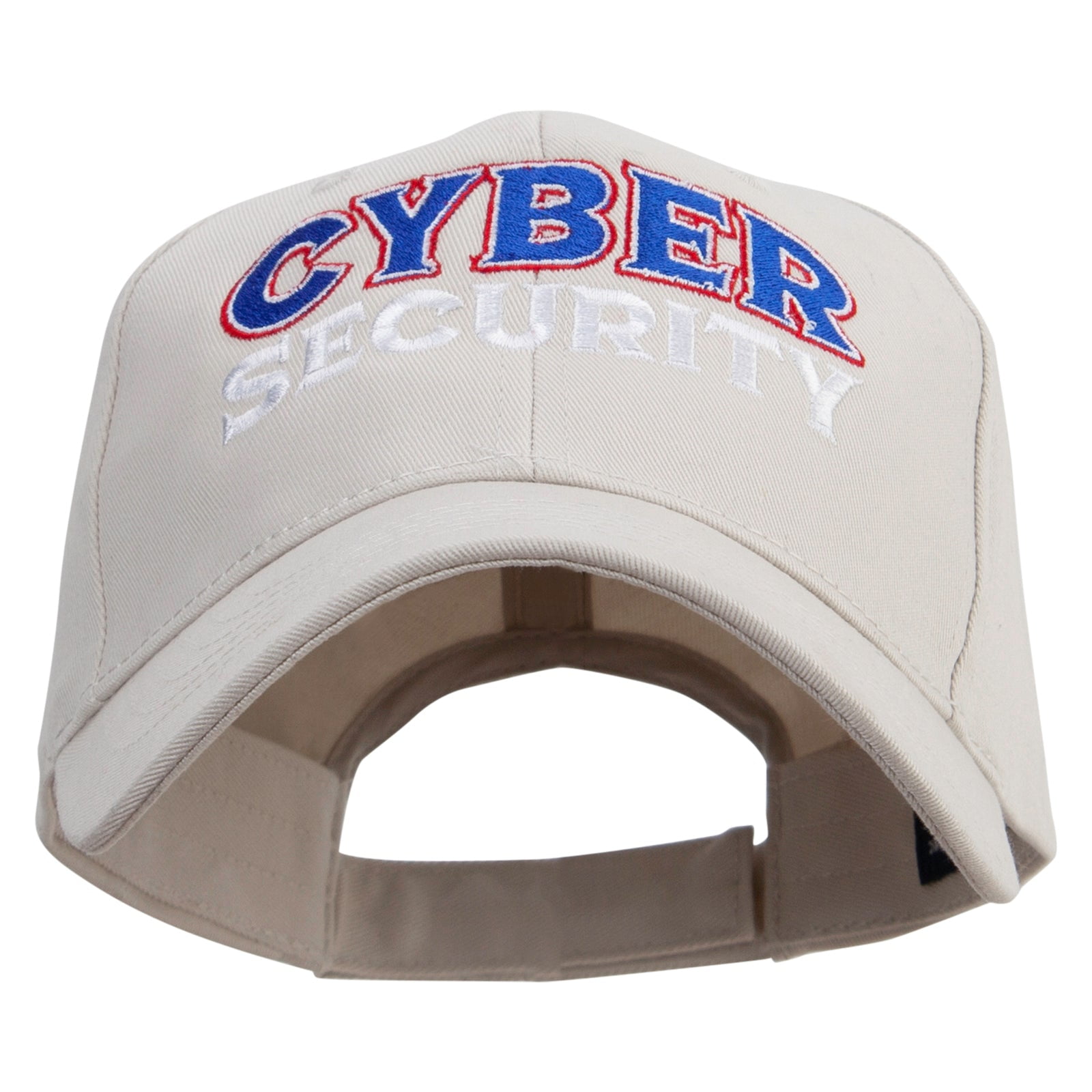 Cyber Security Embroidered Low Profile Organic Cotton Cap - Stone OSFM ...