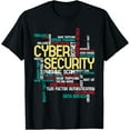 Cyber Security - Hacker IT Analyst Computer Programmer T-Shirt ...
