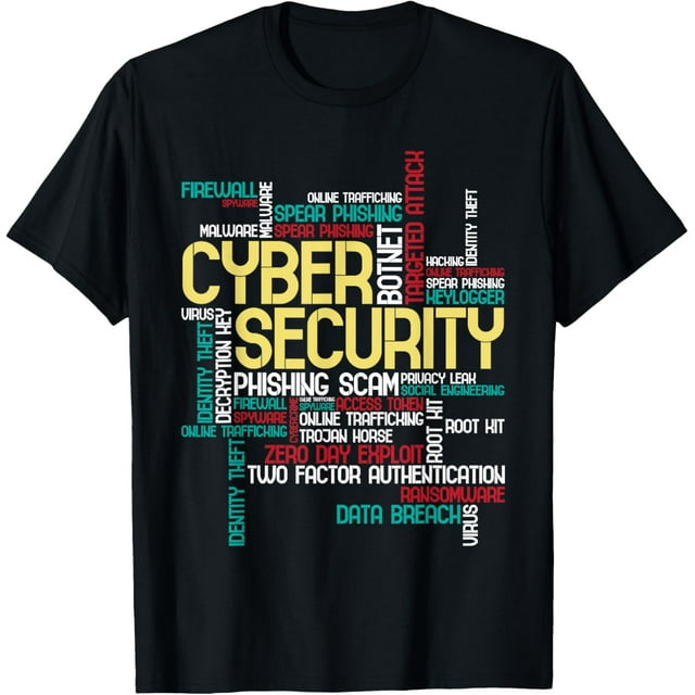 Cyber Security - Hacker IT Analyst Computer Programmer T-Shirt - Walmart.com
