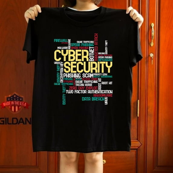Cyber Security Hacker IT Analyst Computer Programmer Unisex Tee Graphic ...