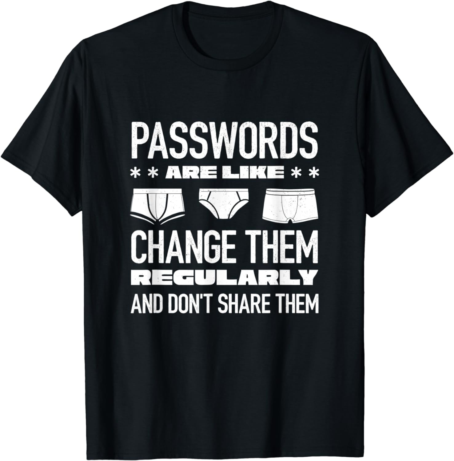 Cyber Security Professional Expert Ethical Hacker Passwords T-Shirt ...