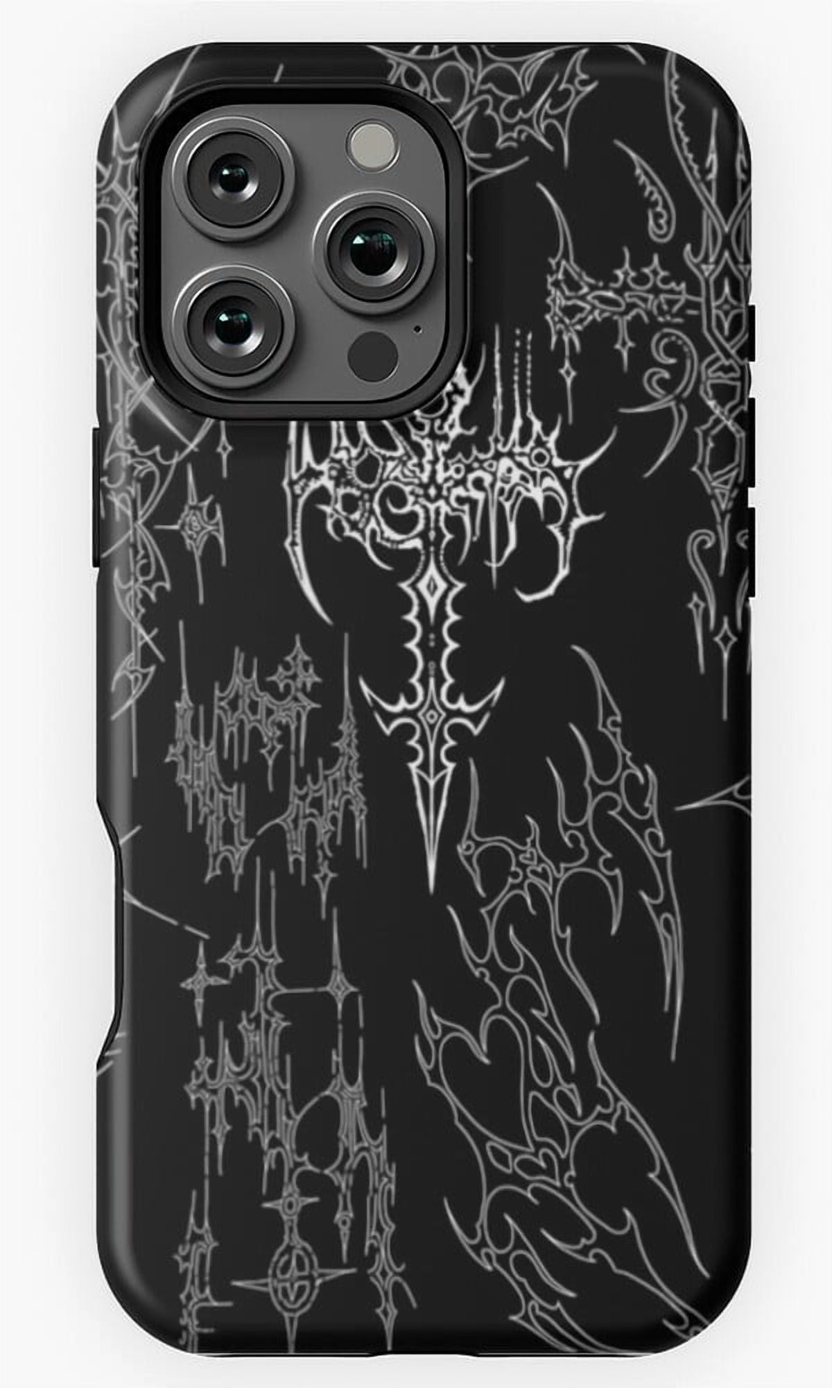 Cyber Sigilism Tattoo Style Dark Vibe Phone Case for iPhone 11 12 13 14 ...