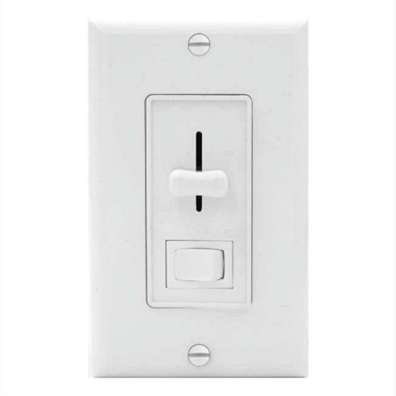 Cyber Tech Lighting SW-DMWK-023LED-WH Snap Switch with Slide Dimmer ...