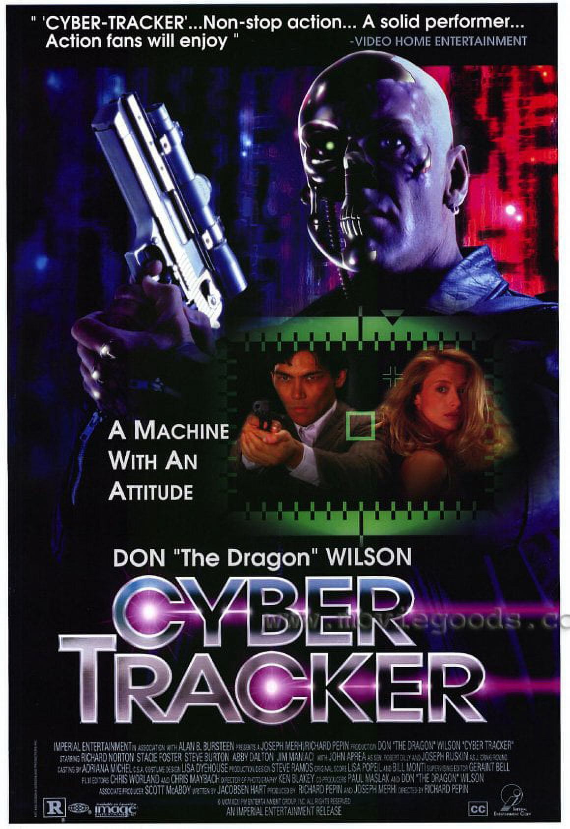 Cyber Tracker - movie POSTER (Style A) (11" x 17") (1993) - Walmart.com