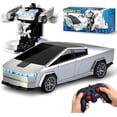 Cyber Truck Pickup Transforming Remote Control Car for Kids, 2.4GHz RC ...