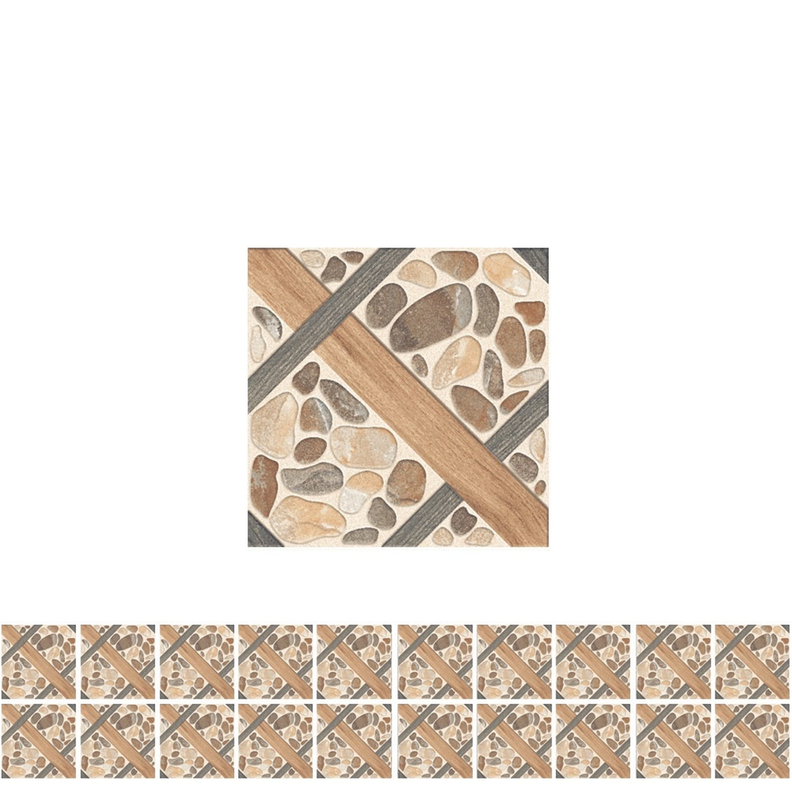 Cyber and Monday Deals Imitation Wood Texture Tile Sticker Antique Self ...