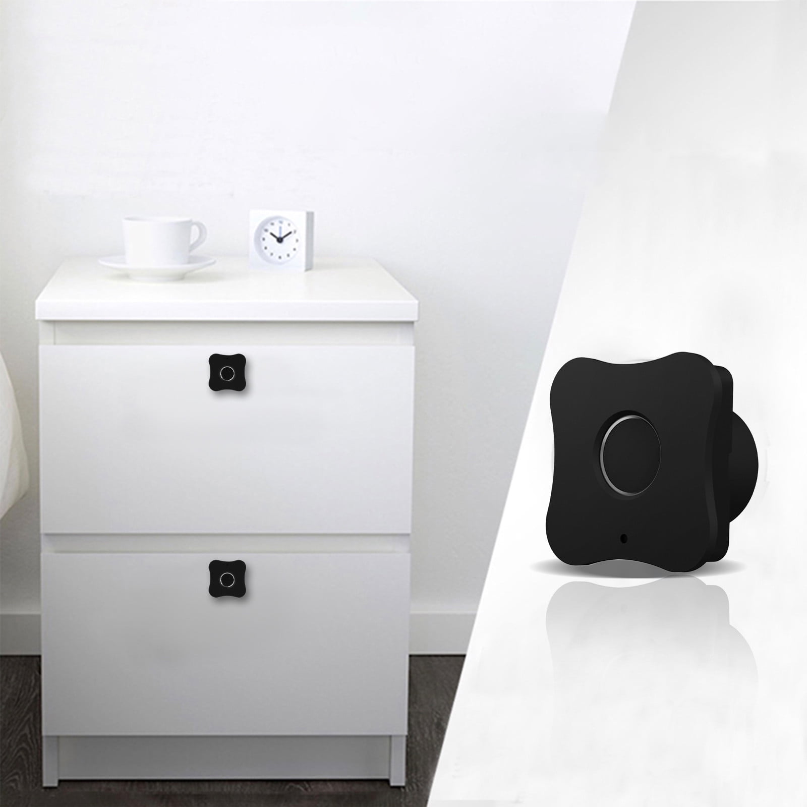 Cyber_monday&Deals Brondbend Fingerprint Cabinet Lock, Smart Biometric ...