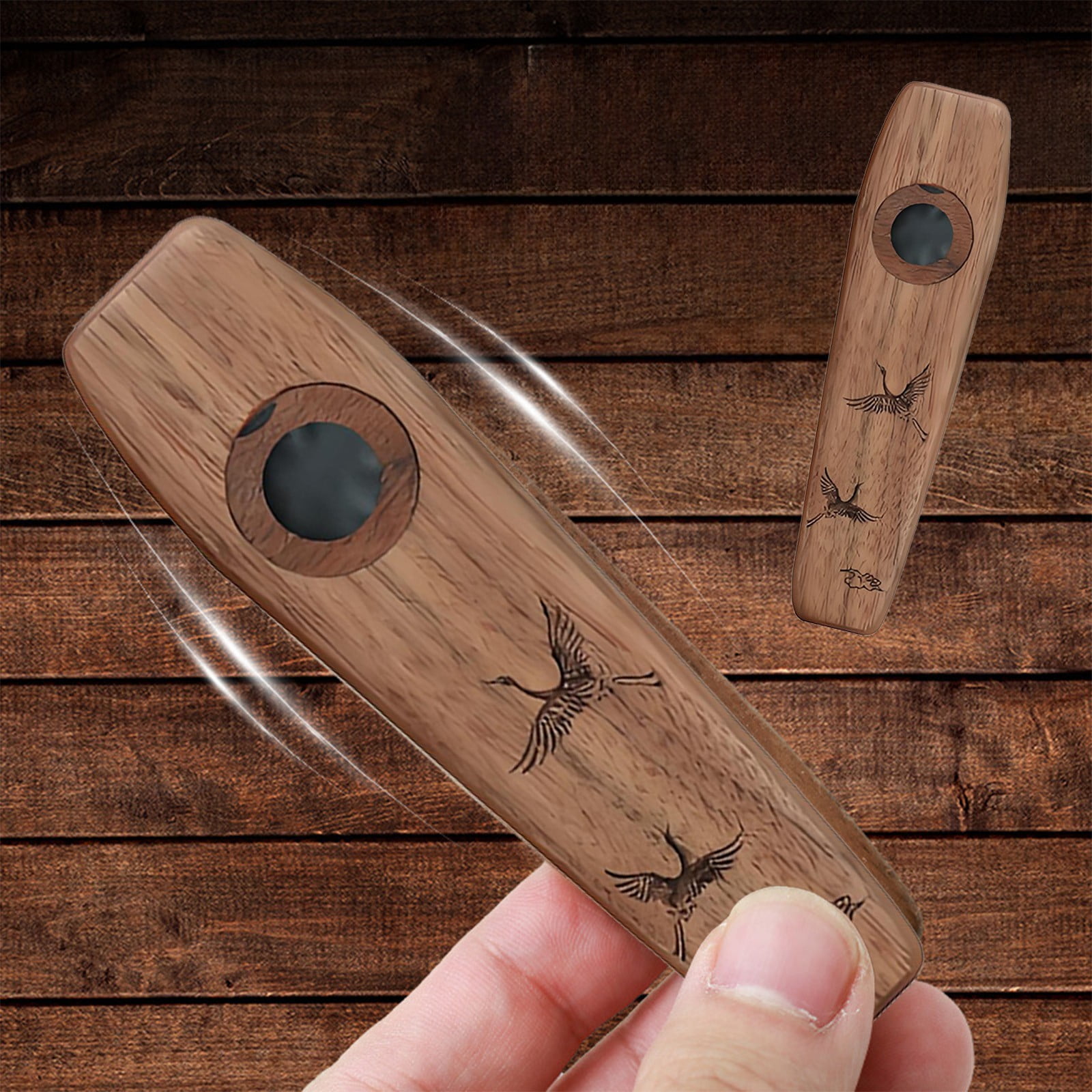 Cyber_monday Deals! mtvxesu Kid Toys Children'S Kazu Flute Wooden Kazu ...