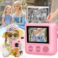 Iumwxz Camera for Instant Print Portable Camera with 32g Card 1080p ...
