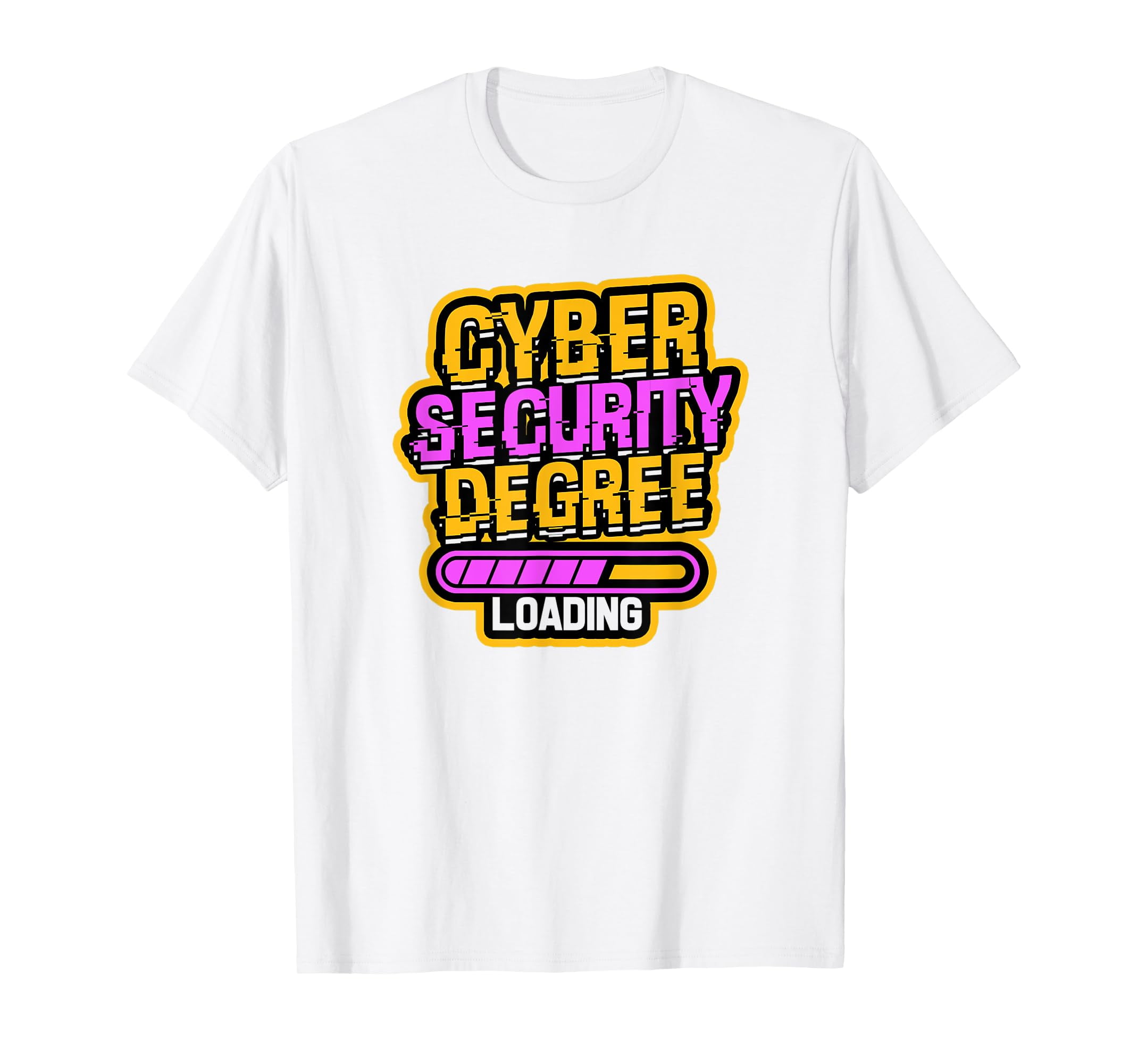 Cyber security degree loading - Hacker and Programmer Degree T-Shirt-XL - Walmart.com