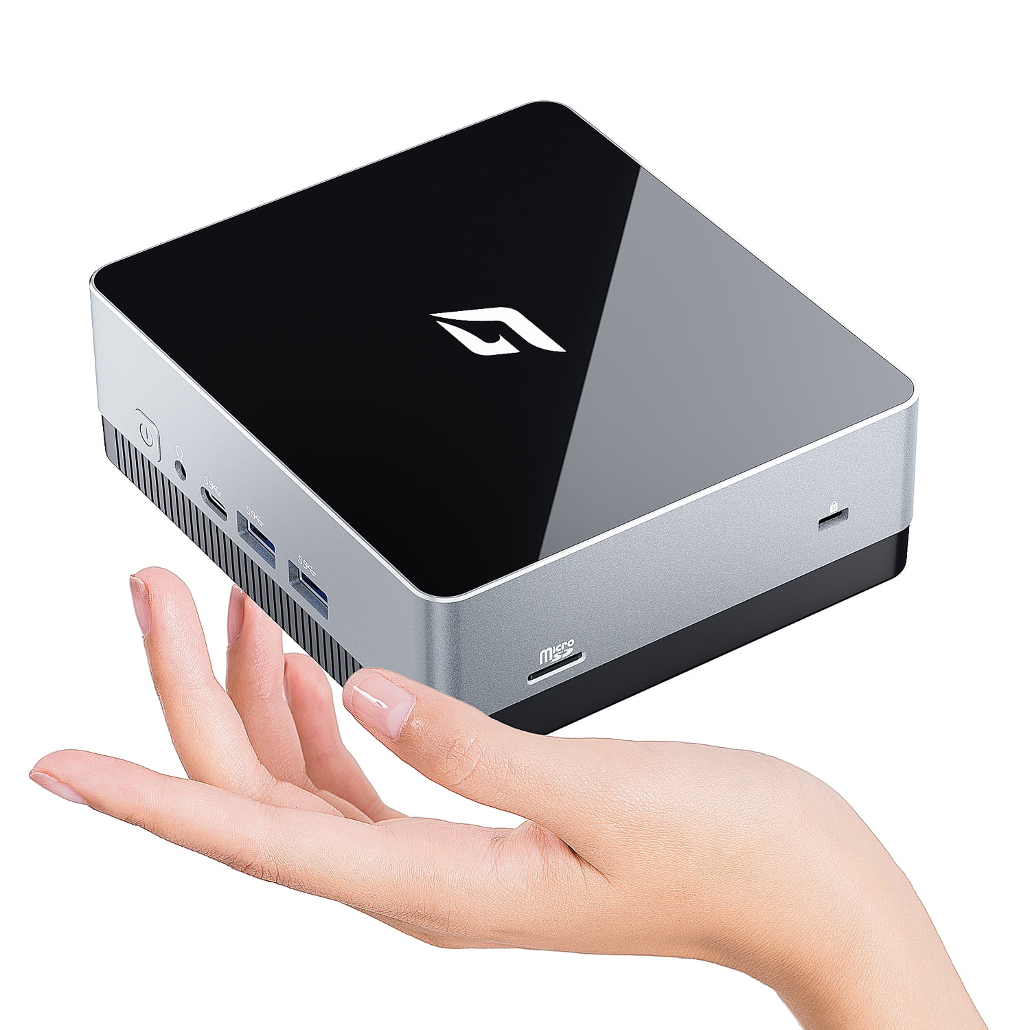 CyberGeek Nano A1 Ubuntu Linux Mini PC, Intel 12th Alder Lake N100 (up ...