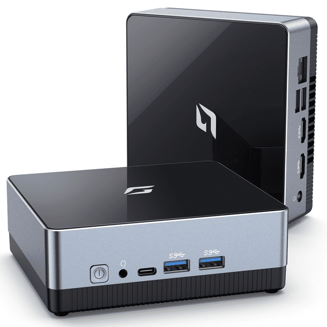 CyberGeek Nano J1 Mini PC Win 11 Pro, Intel N5095A Quad-Core(Beat N5105 ...