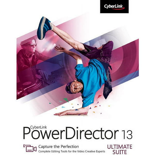 CyberLink PUS-0D00-IWM0-00 PowerDirector 13 Ultimate Suite (Digital ...